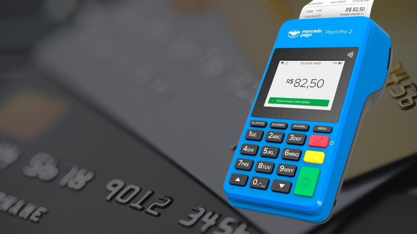 Maquininha Mercado Pago Point Pro 2 - Novidade com desconto